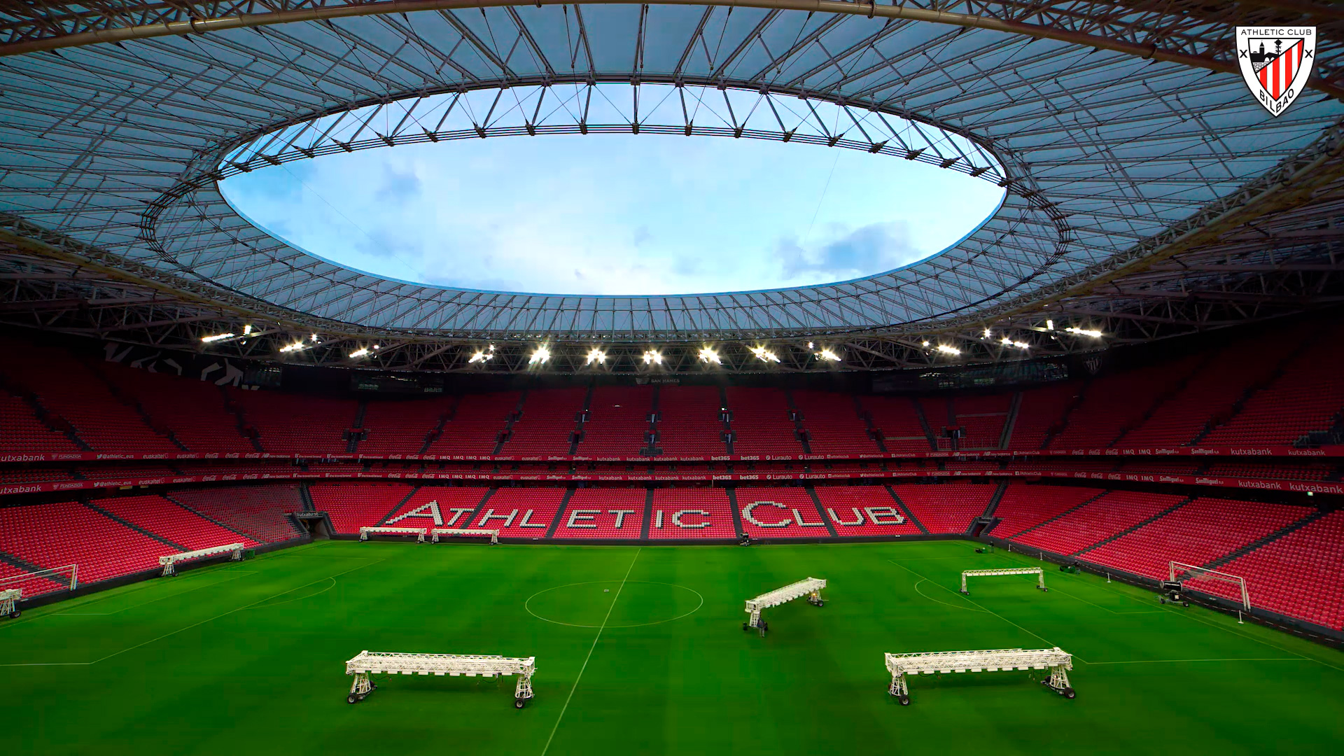 Así se prepara San Mamés los días de partido | Athletic Club Website ...