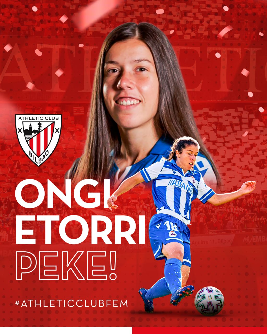El Athletic Club ficha a Peke, goleadora del Deportivo | Athletic Club ...