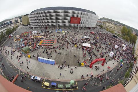 Athletic Plaza: The new fan zone at San Mamés