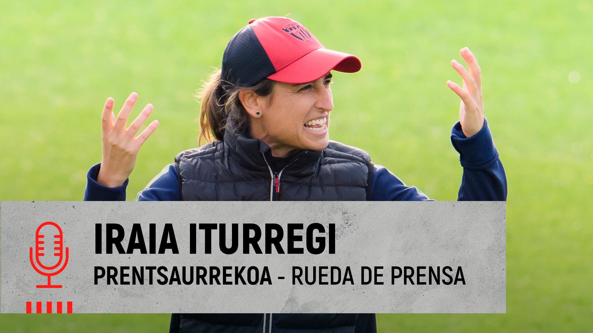 En directo: rueda de prensa de Iraia Iturregi | Athletic Club Website ...
