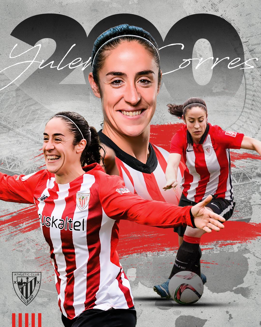 Yulema cumple 200 partidos con el Athletic Club | Athletic Club Website ...