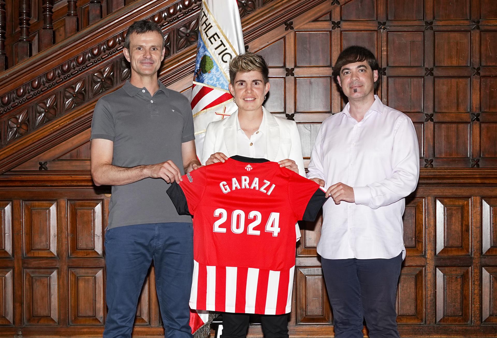 Garazi Murua renueva hasta 2024 | Athletic Club Website Oficial