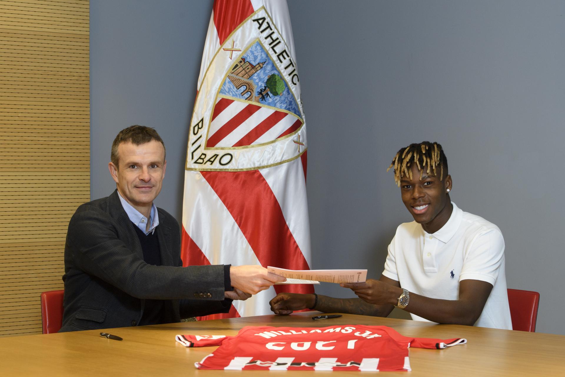 Nico Williams renueva por tres temporadas con el Athletic Club ...