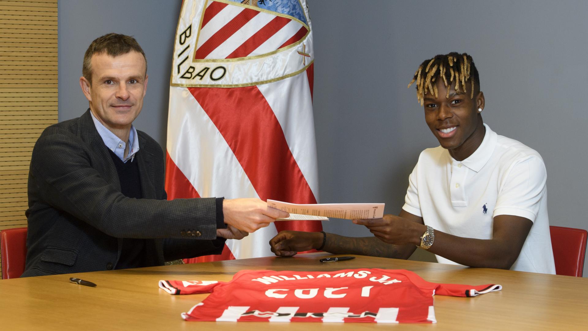 Nico Williams renueva por tres temporadas con el Athletic Club ...