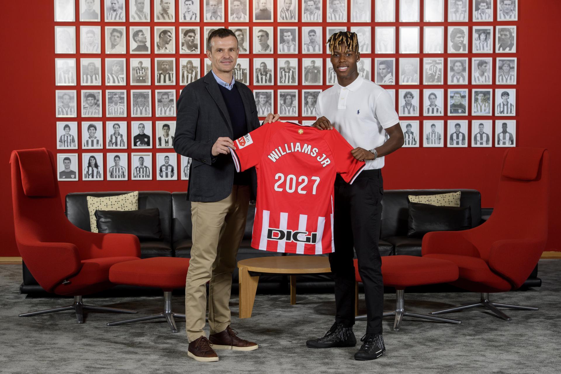 Nico Williams renueva por tres temporadas con el Athletic Club ...