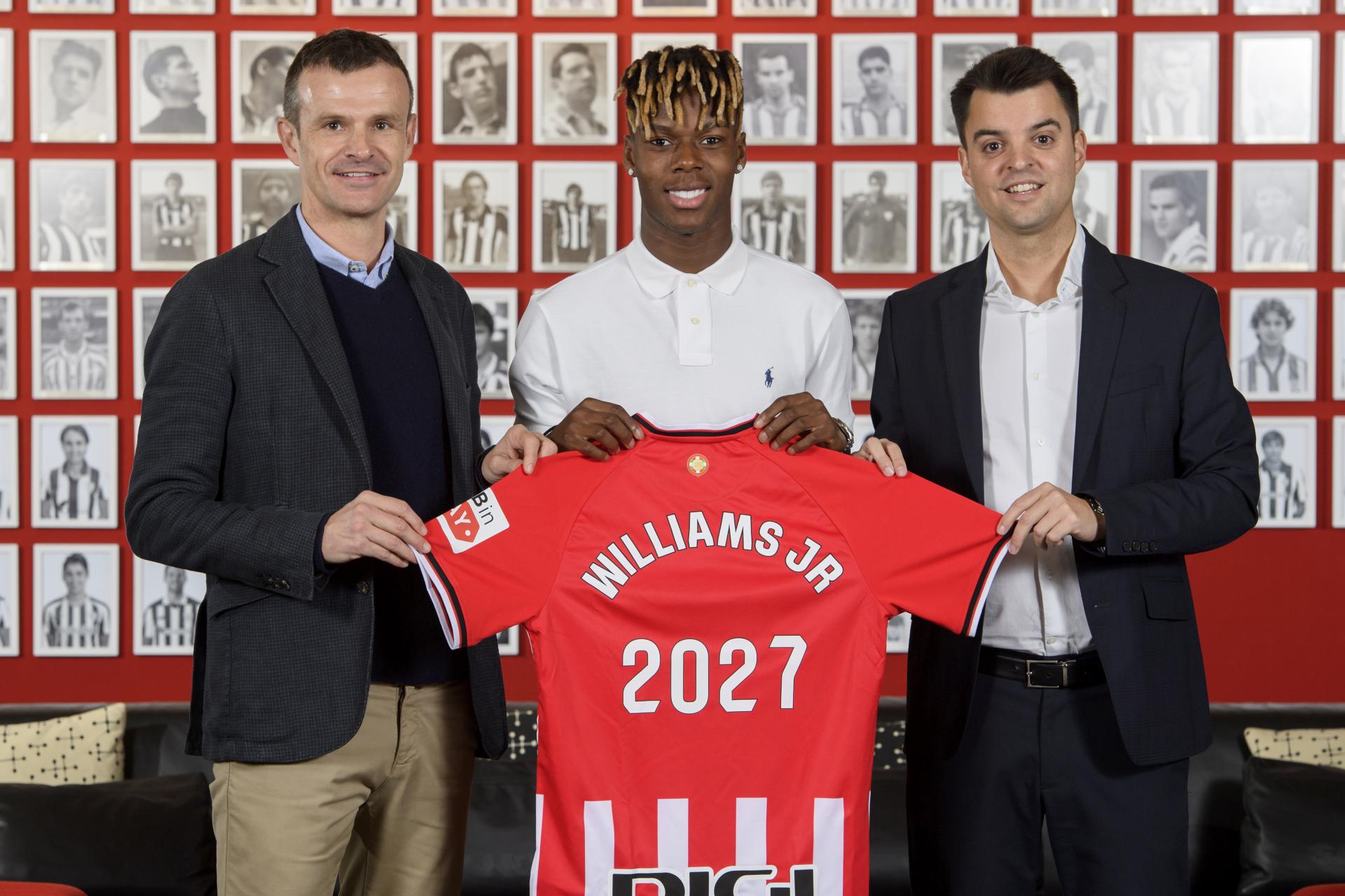 Nico Williams renueva por tres temporadas con el Athletic Club ...