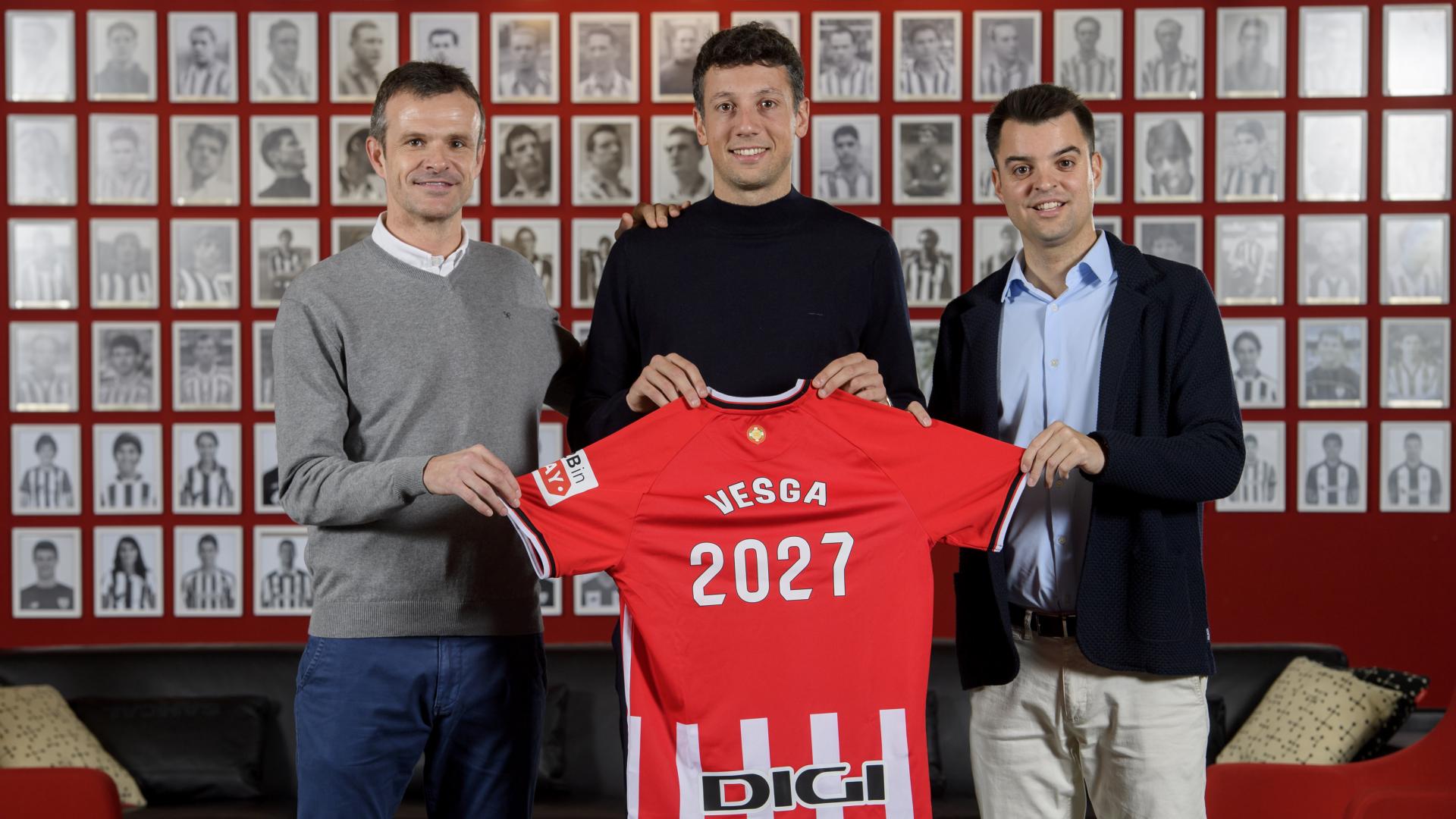 Vesga amplía su contrato hasta 2027 | Athletic Club Website Oficial