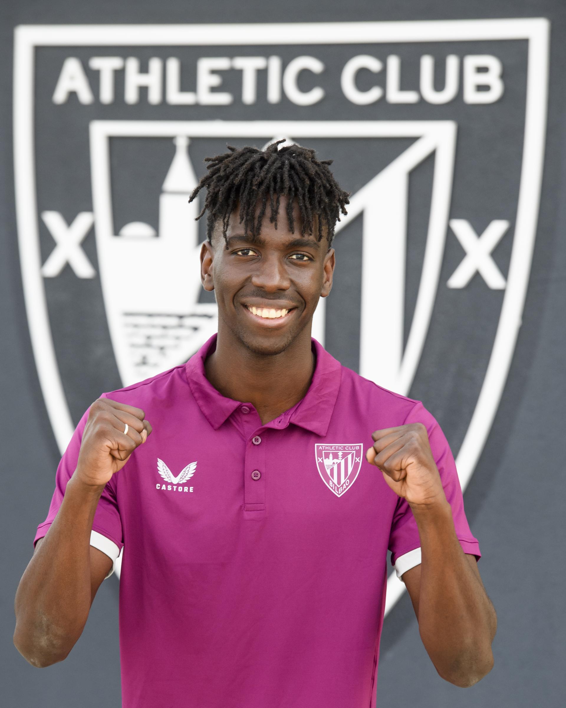 Adama Boiro ya está en Lezama | Athletic Club Website Oficial