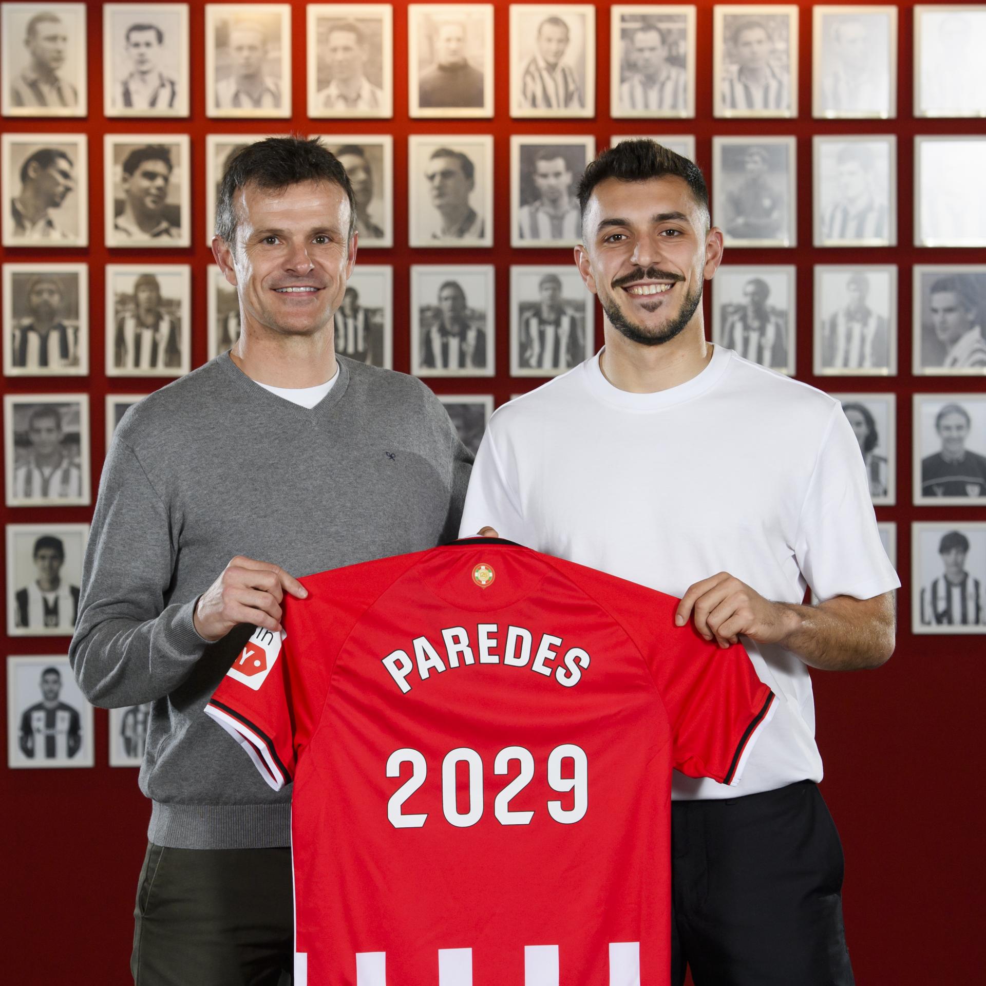 Aitor Paredes extends his contract until 2029 | Athletic Club's ...