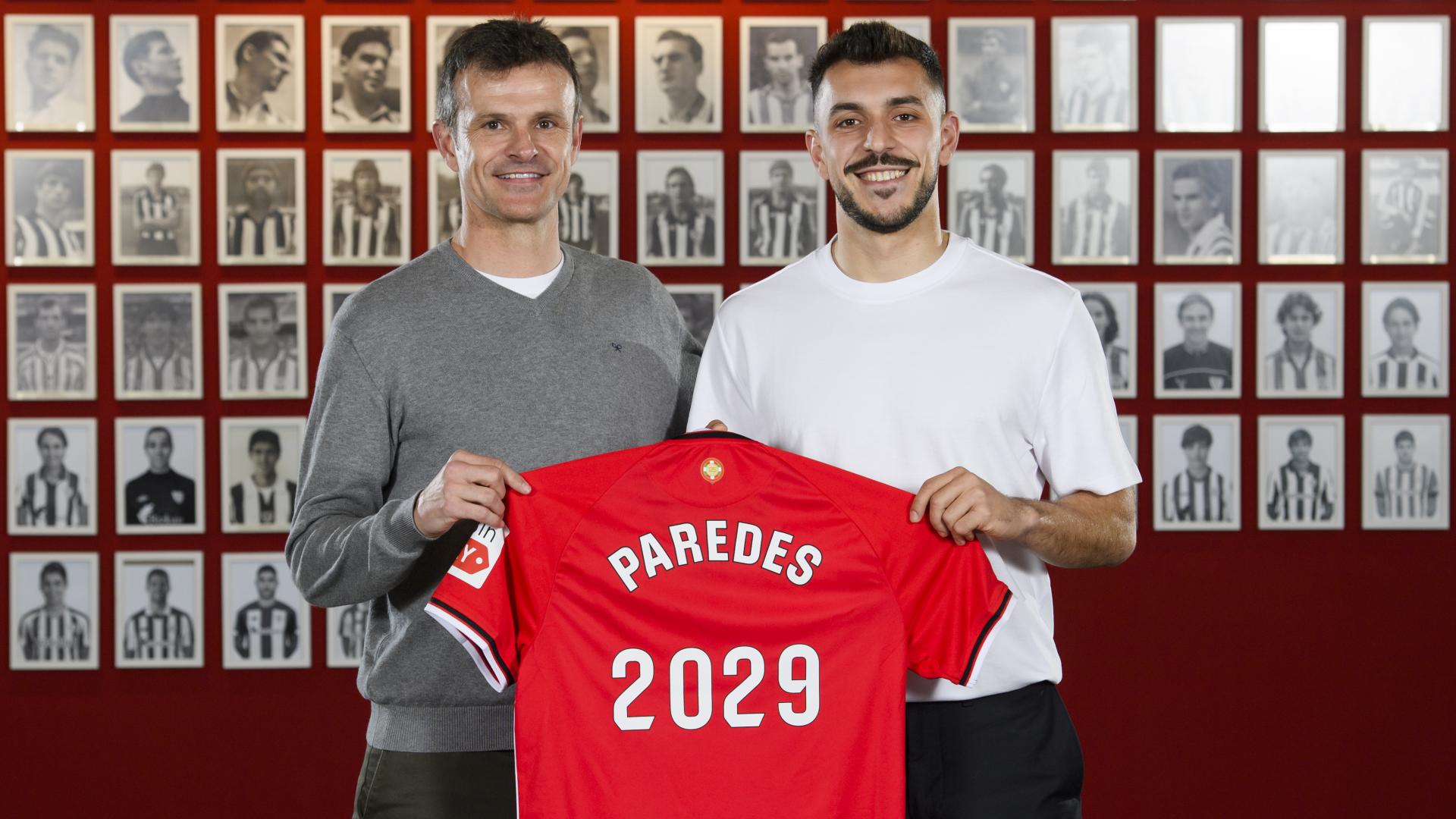 Aitor Paredes renueva su contrato hasta 2029 | Athletic Club Website ...