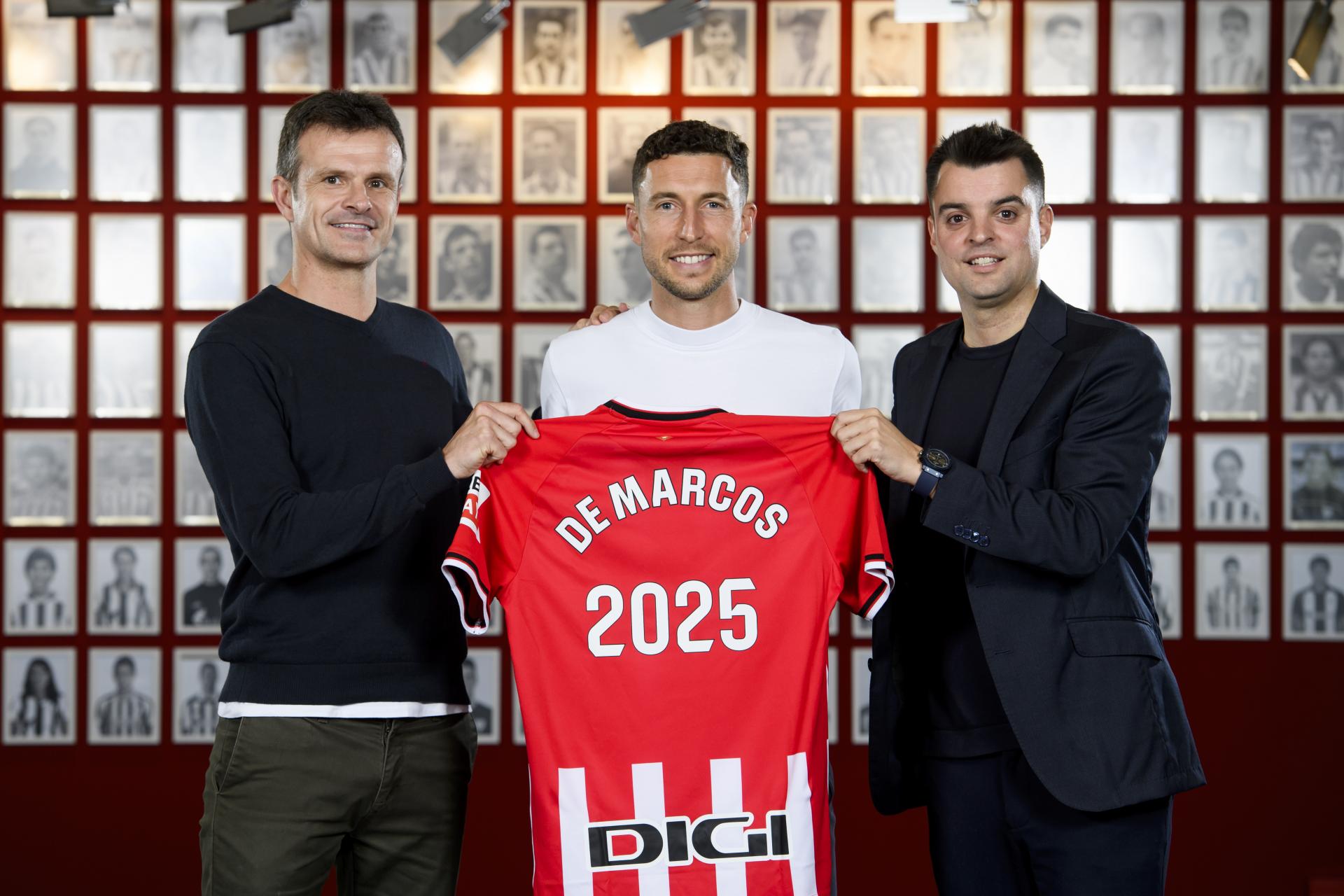 De Marcos to be Athletic captain next season | Athletic Club's Official ...