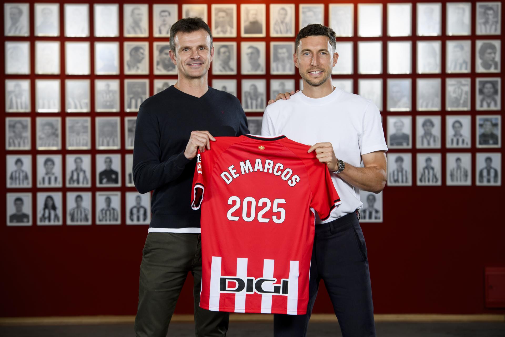 De Marcos to be Athletic captain next season | Athletic Club's Official ...