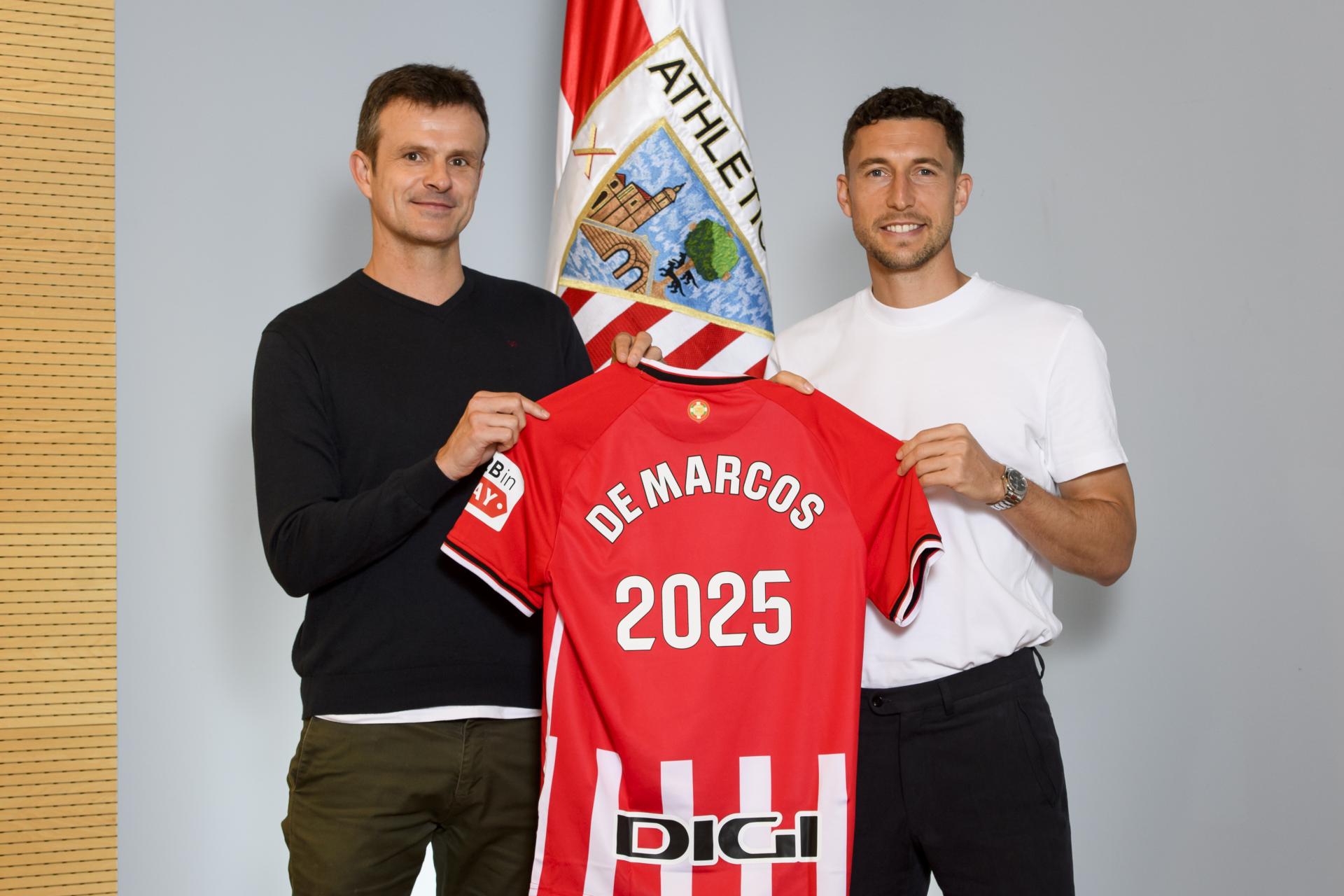 De Marcos será el capitán del Athletic la próxima temporada | Athletic ...