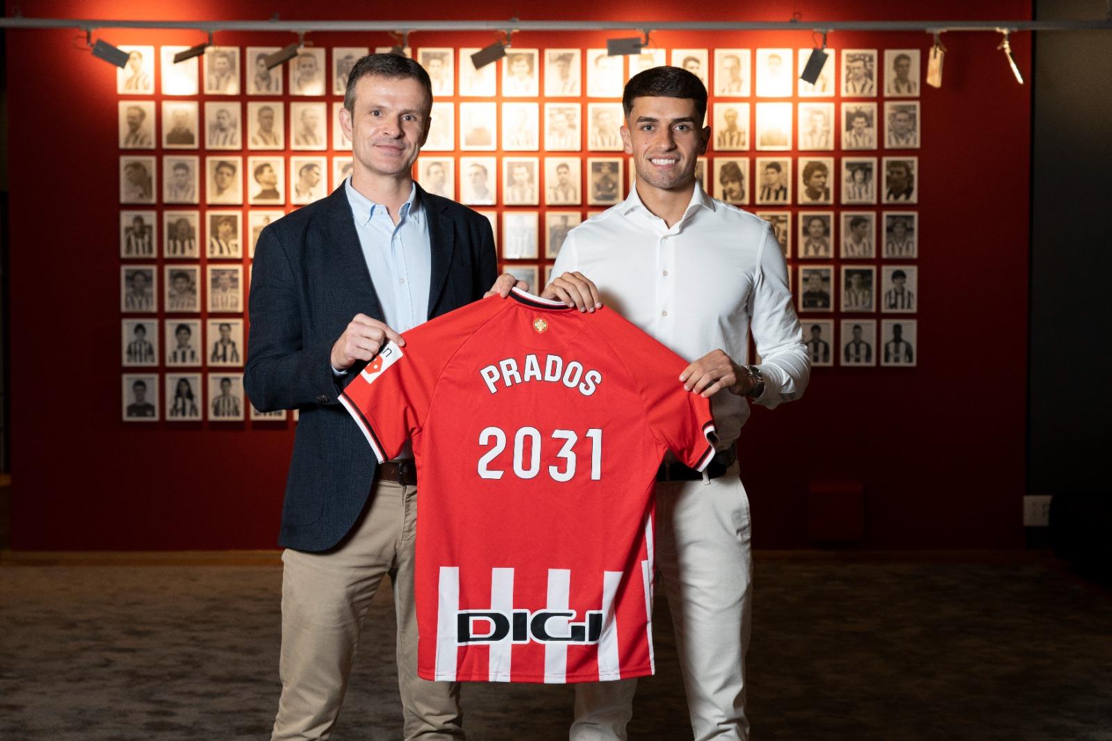 Beñat Prados commits to Athletic Club until 2031 | Athletic Club's ...