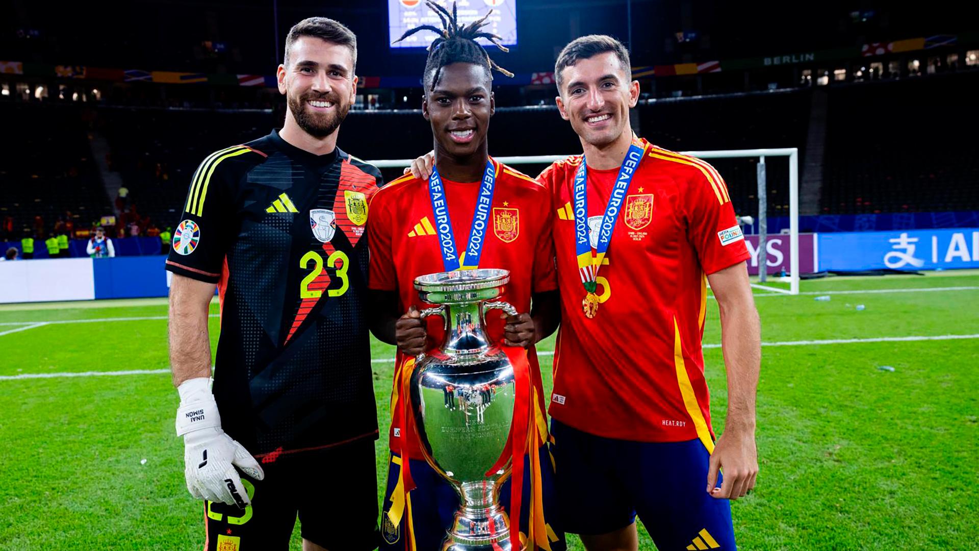 Tres leones de Lezama, campeones de Europa | Athletic Club Website Oficial