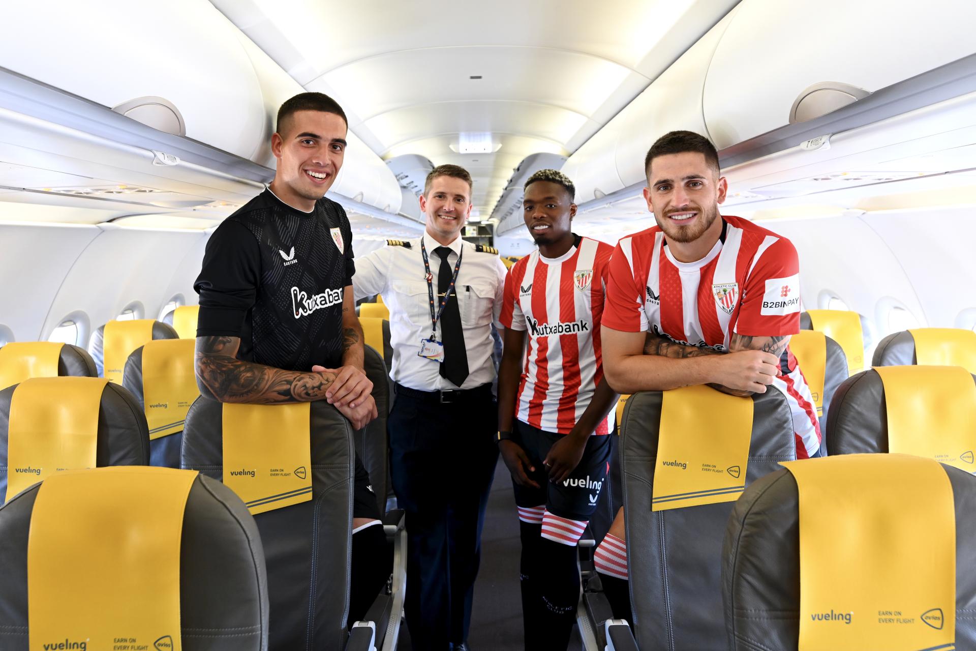 Vueling renueva su alianza con el Athletic Club y llevará su marca por ...