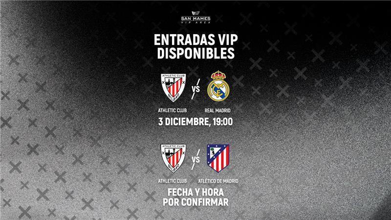 Entradas VIP para las visitas de Real Madrid CF y Atlético de Madrid a ...