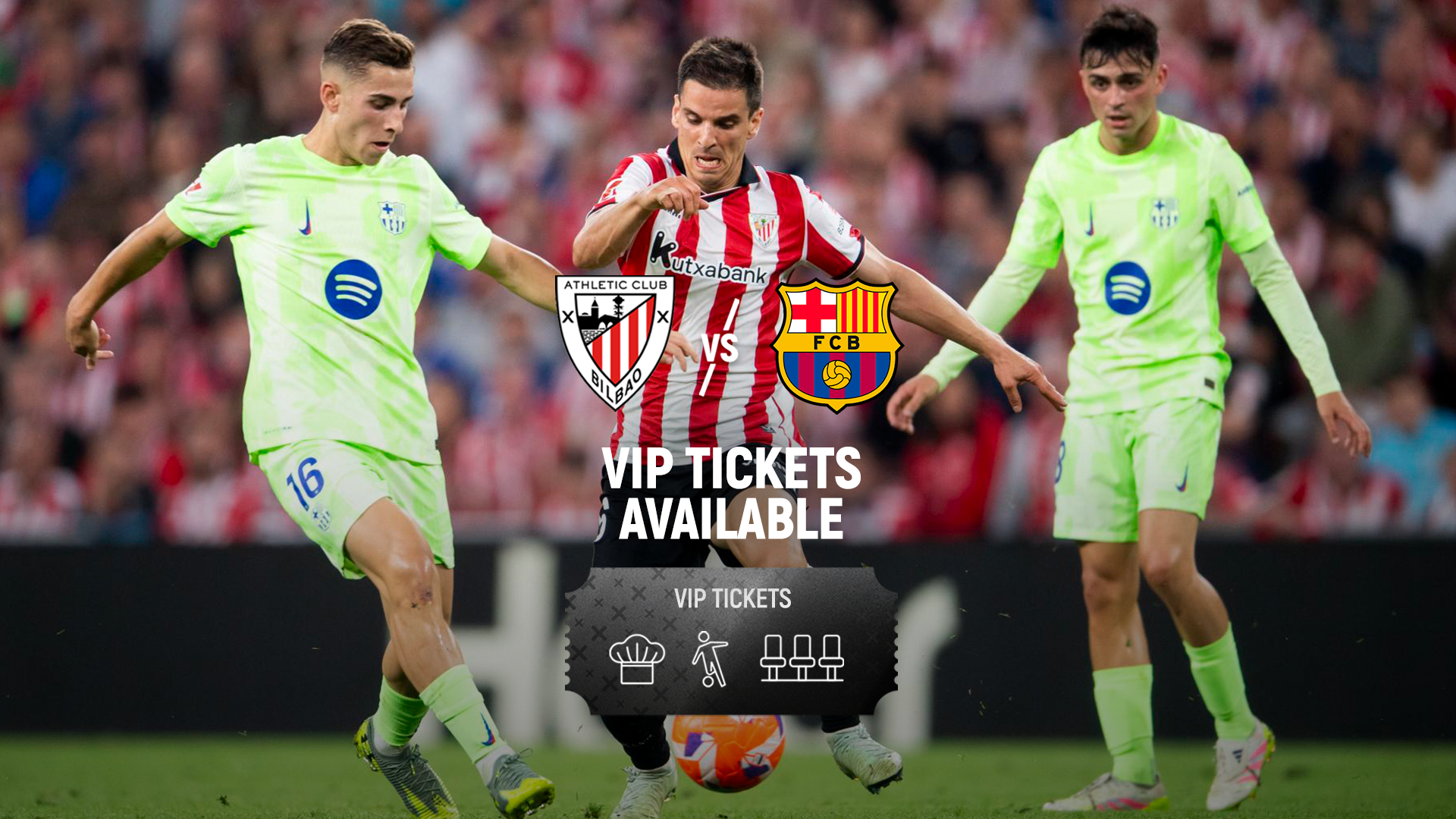 VIP tickets on sale for FC Barcelona match | Athletic Club's Official ...